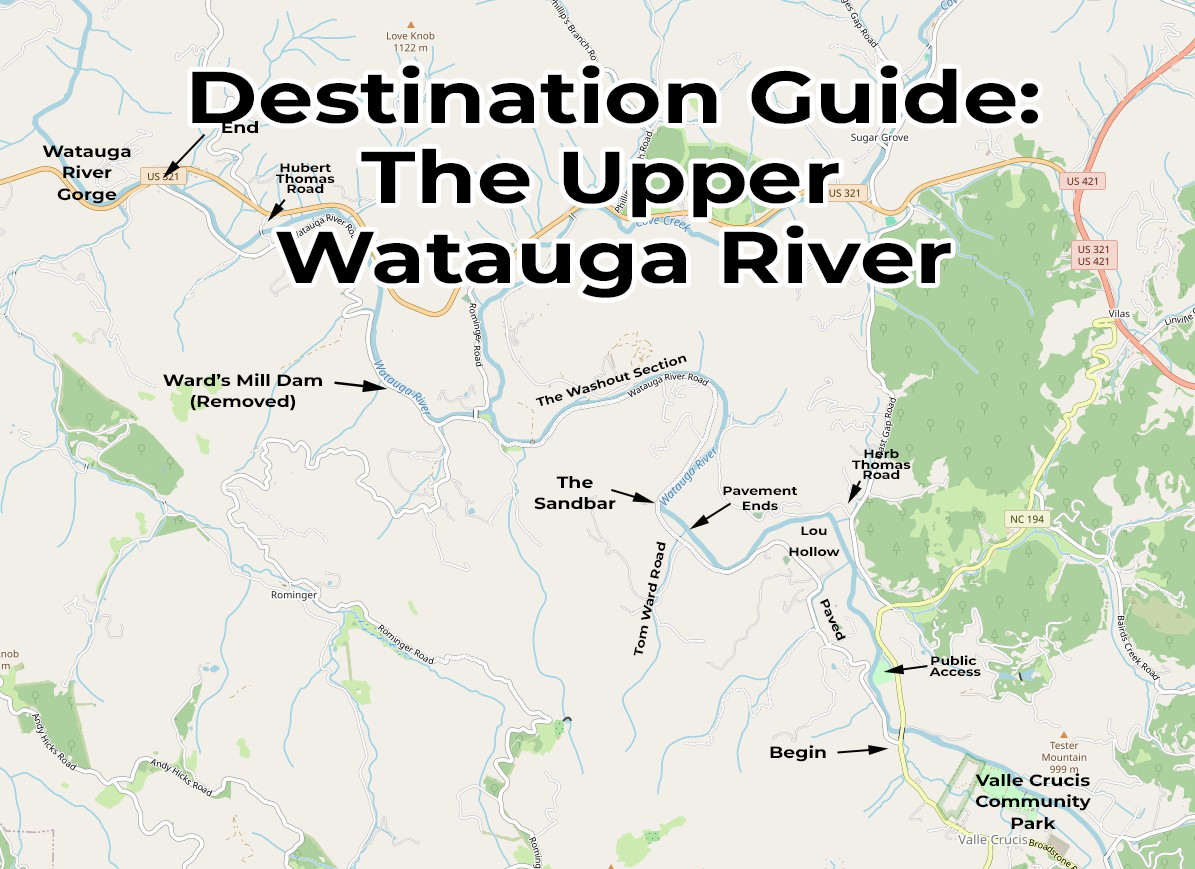 The Upper Watauga River, Watauga County, North Carolina